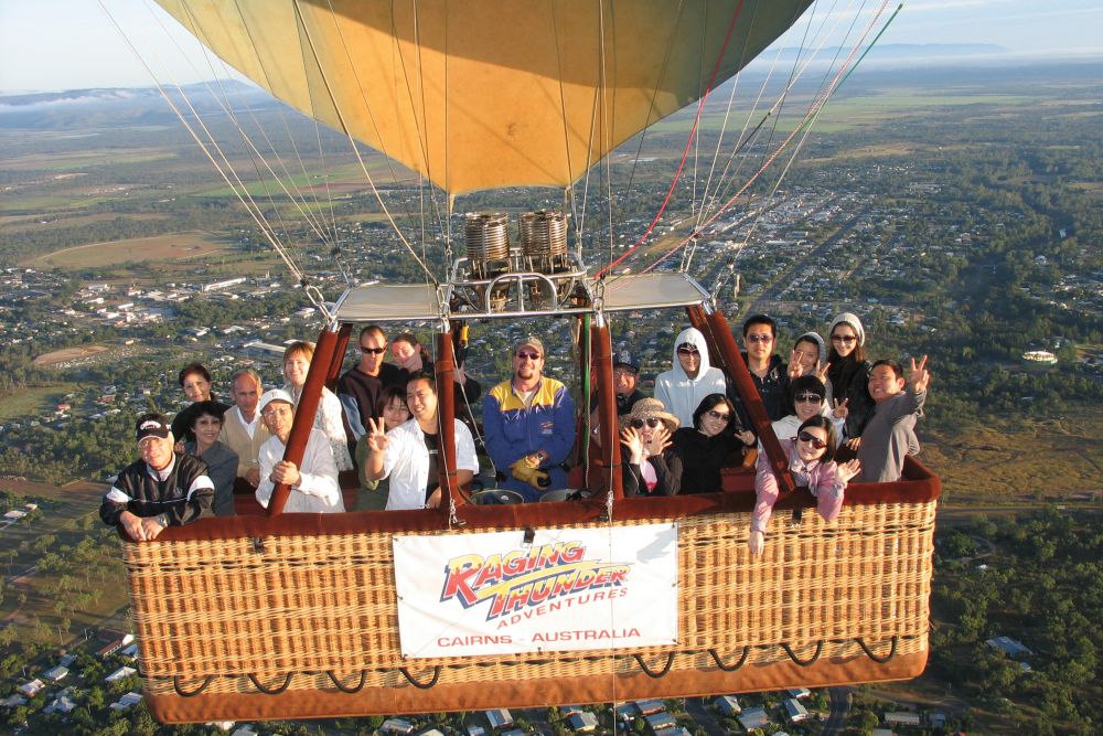 Hot Air Balloon Flight - Raging Thunder